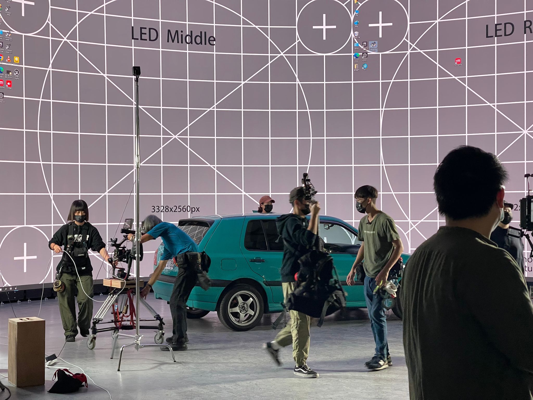 LED Virtual Production - RENO STUDIOS 再現影像